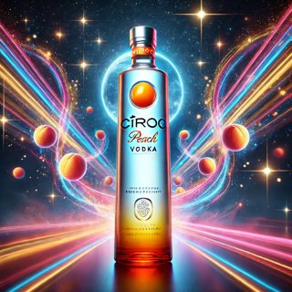 Ciroc Peach 750ml (35% ABV) Ciroc Vodka — BAR 24