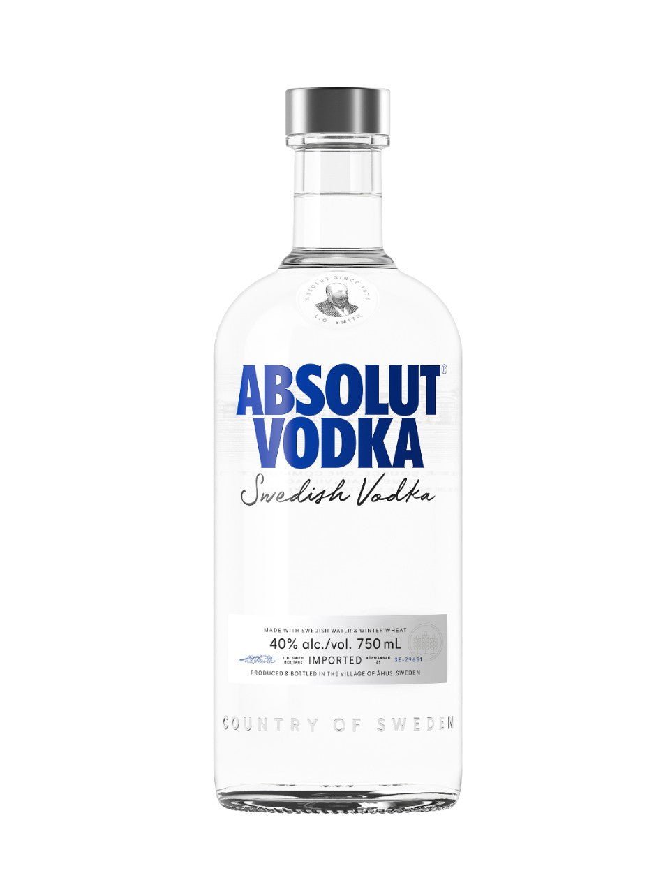 Absolut Vodka 750ml Vodka (40% ABV) Absolut Vodka — BAR 24